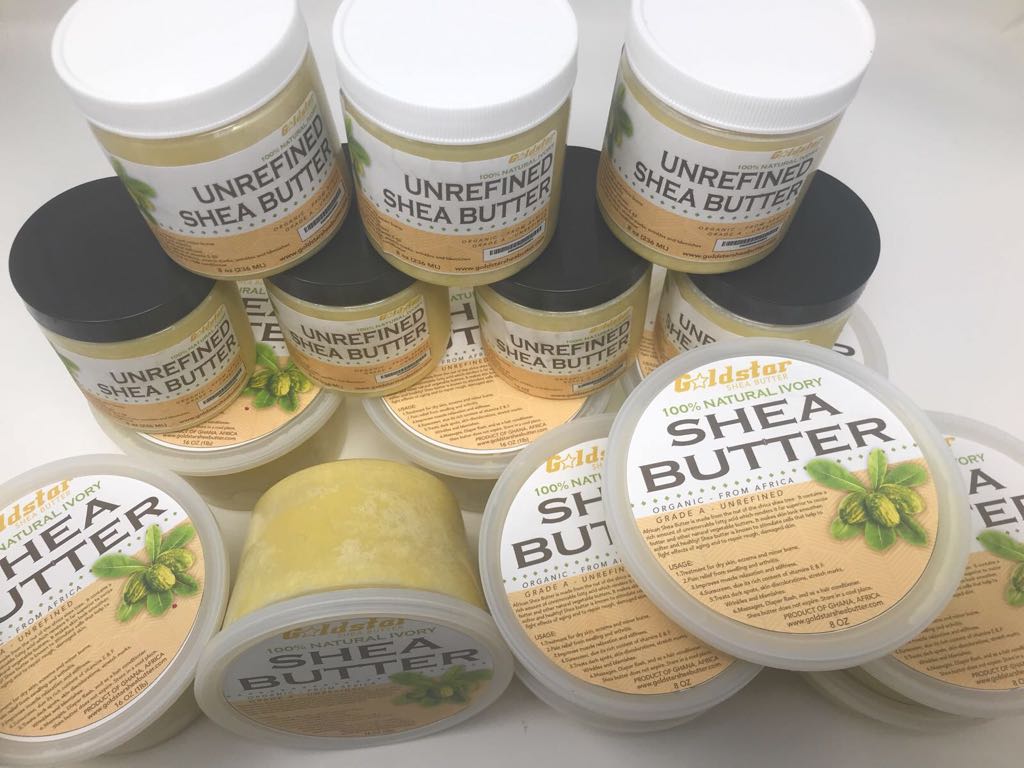 Unrefined Shea Butter – www.goldstarsheabutter.com