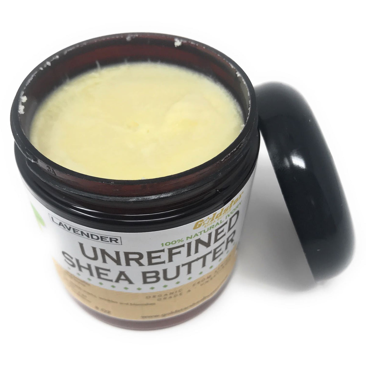 Goldstar Grade A 100% Raw Natural Unrefined Shea Butter with LAVENDER ...